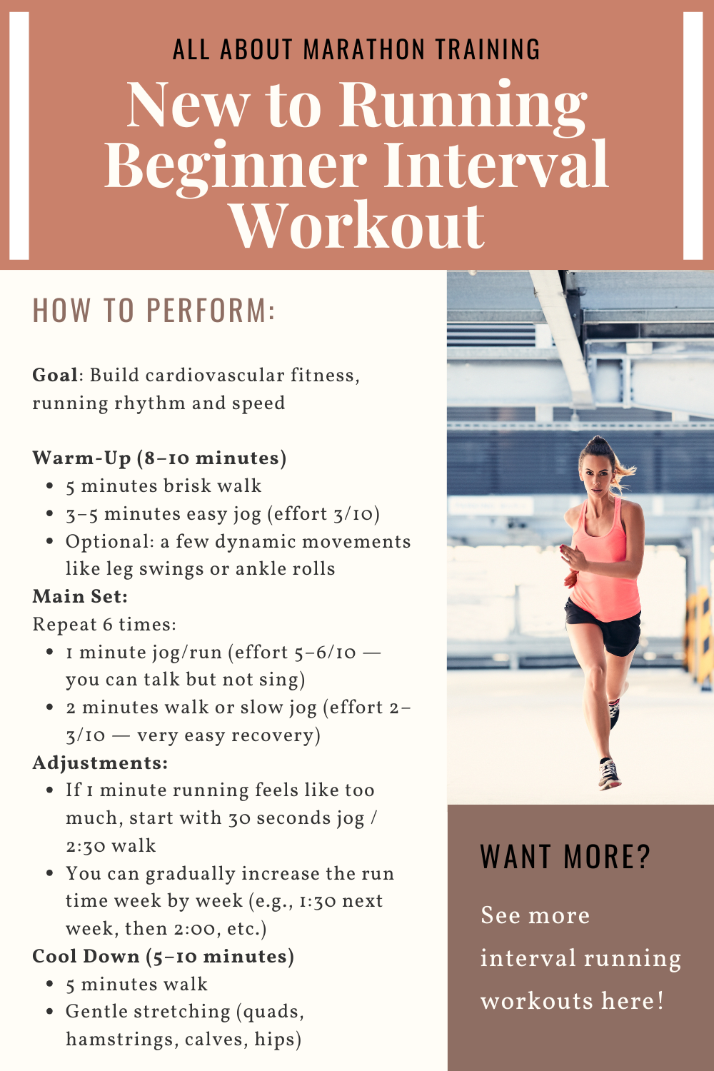 Best interval running workouts to do as a half or full marathoner!