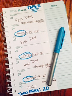 Marathon Taper and Tapering for Any Race